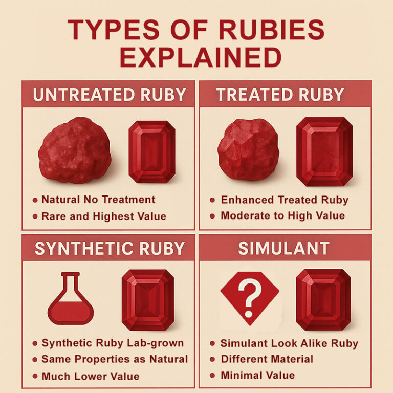 RUBIES NATURAL, TREATED, AND SYNTHETIC COMPARISONS - MyAntwerpDiamonds